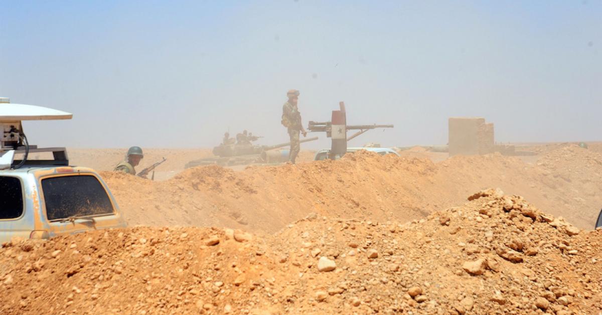 Iran draws line in the sand in Syrian desert - AL-Monitor: The Middle ...