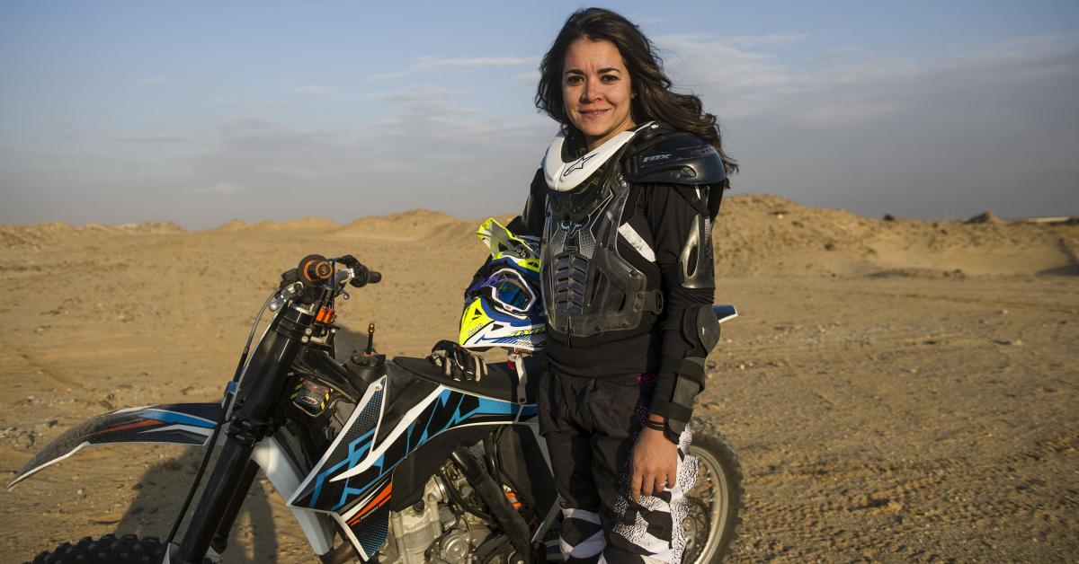 Egypt’s first female rally driver pushes women to go faster - AL ...