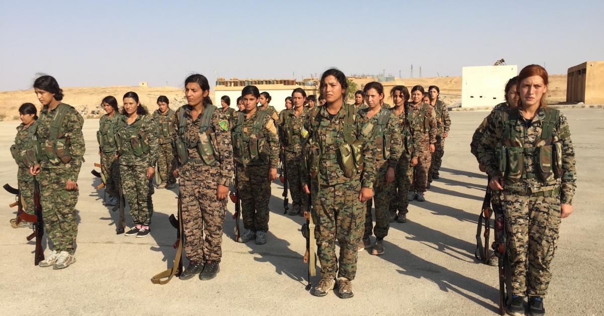 Syria's Arab, Kurdish women join forces to fight for future - AL ...