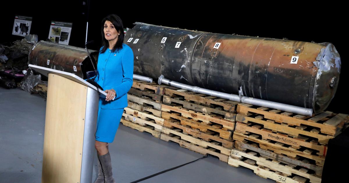 Iran calls Haley's missile claim 'ridiculous' - AL-Monitor: The Middle ...