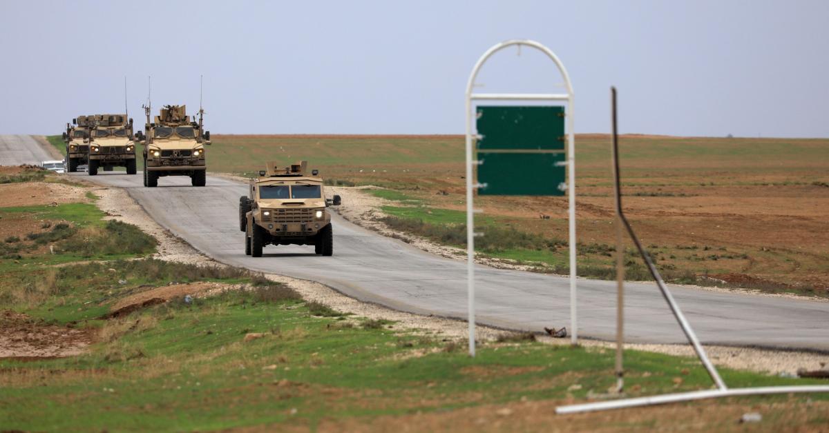 Following Russian expansion, roadblocks in northeast Syria delineate ...