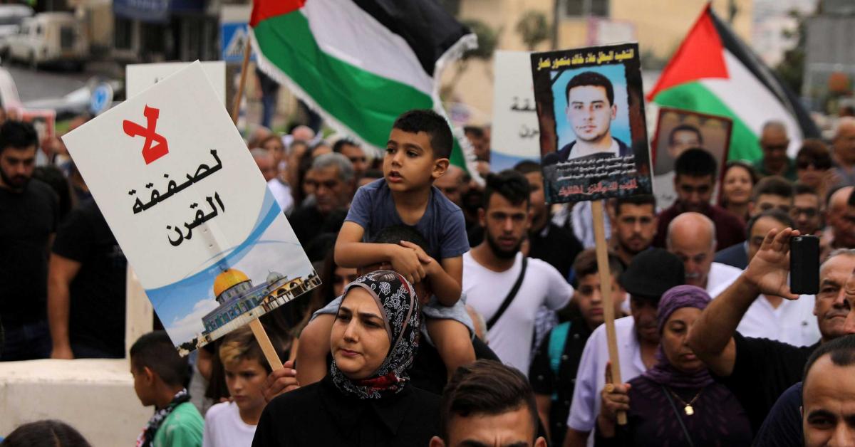 Is historic Palestinian strike a milestone for the one-state solution ...