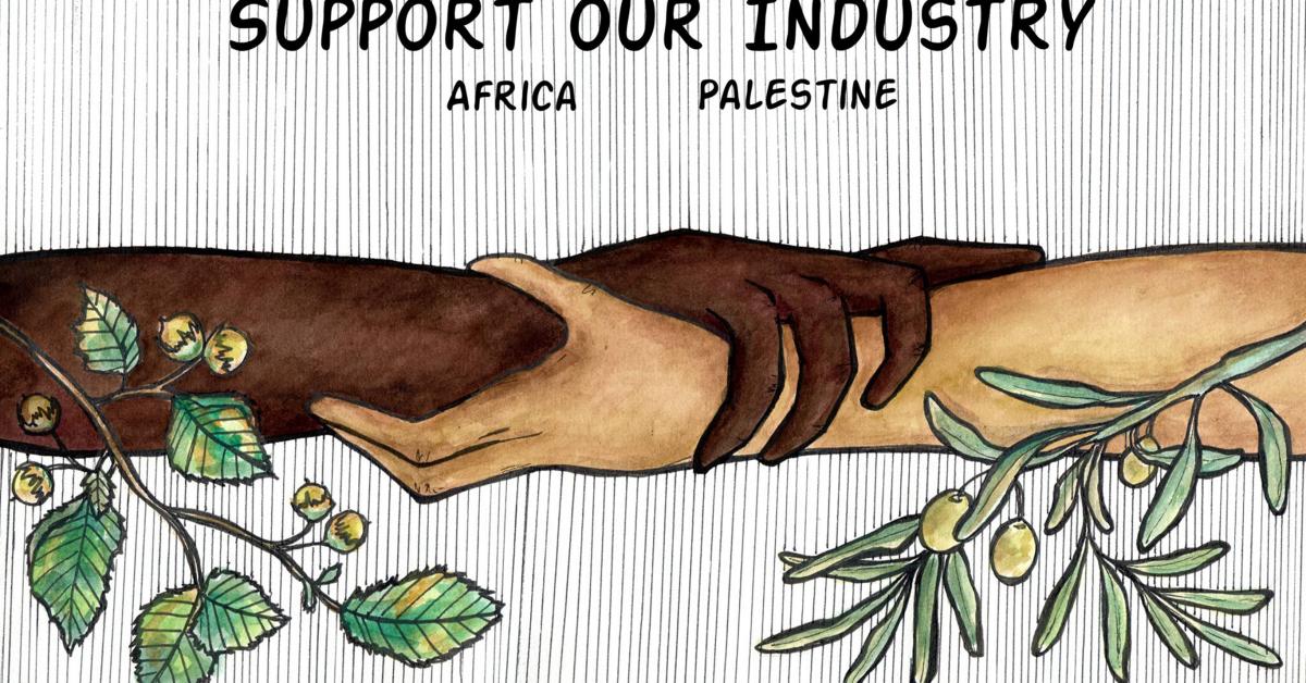 solidarity poster drawing