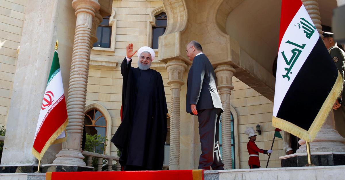 Iran's hard-liners praise Rouhani for boosting trade with Iraq - AL ...