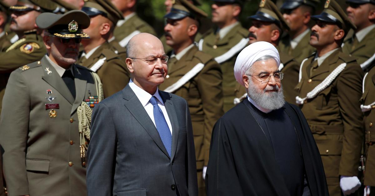 Iran media: Rouhani tours Iraq 'in daylight' while Trump landed 'in ...