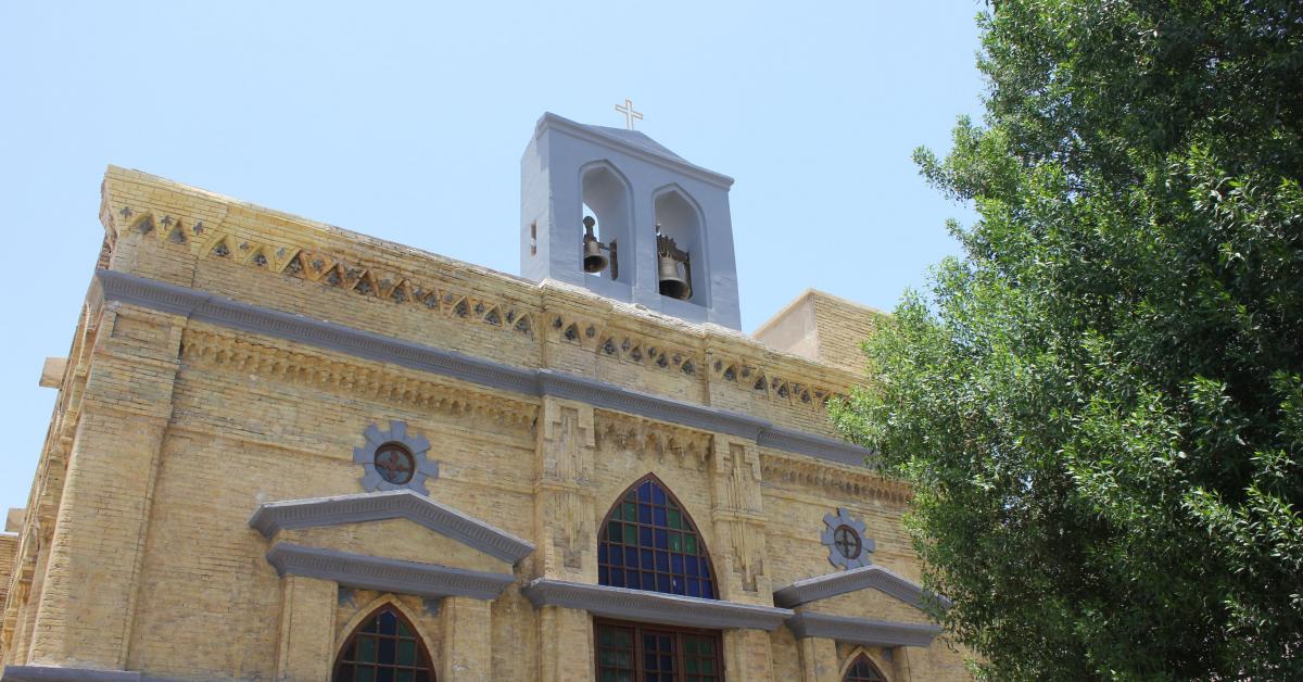 Basra church restored, but few Christians left to worship there - AL ...