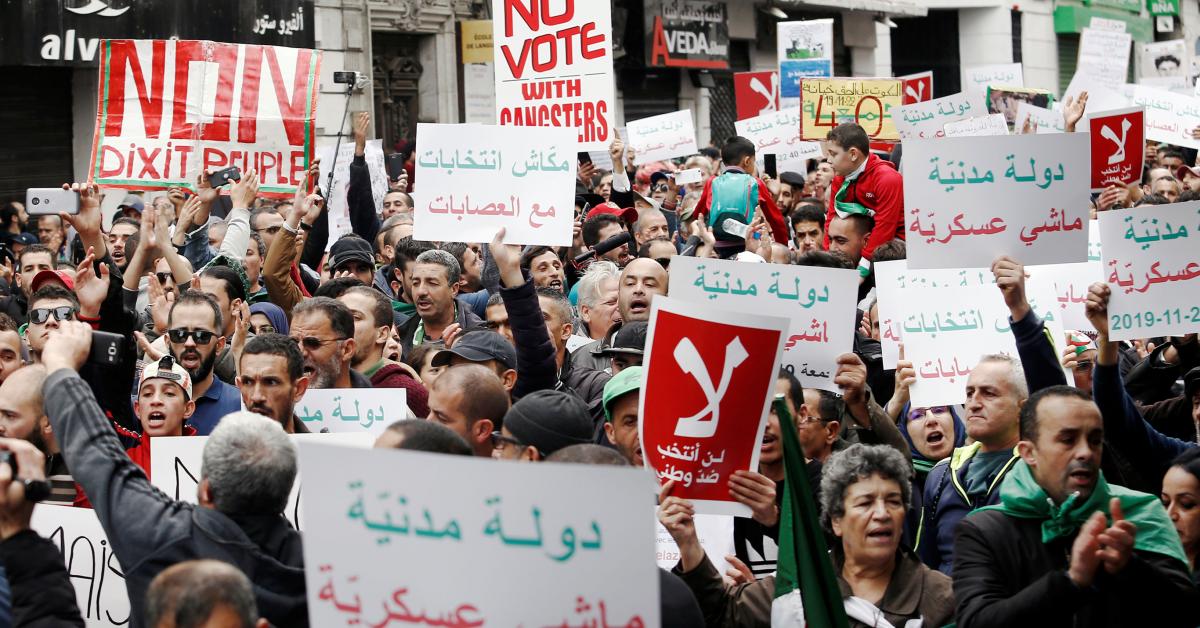 Algeria’s government and protesters on track for collision - AL-MONITOR ...