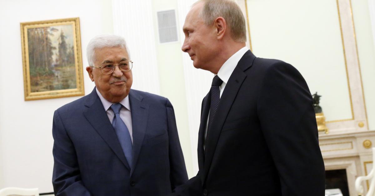 Palestinians hope Putin’s visit means bigger Russian role in peace ...