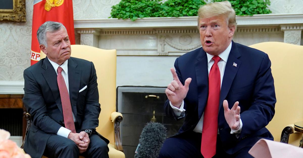 Jordan stands firm against Trump deal despite risks to ties - AL ...