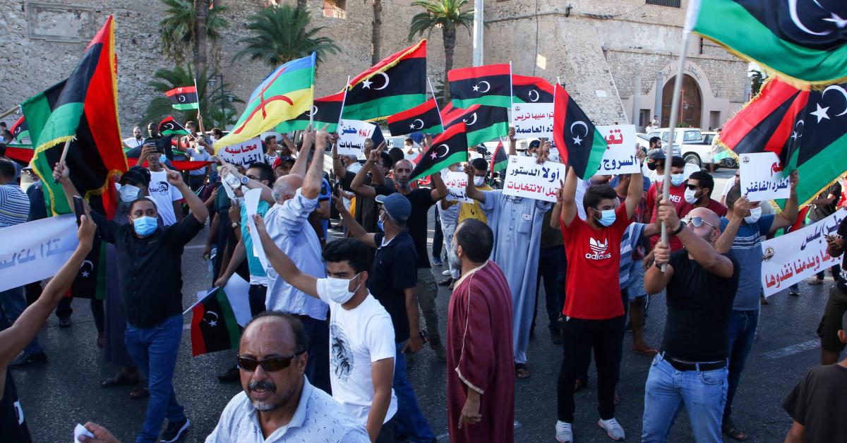 Libya's Tripoli authorities mandate 24-hour curfew to stem protests ...