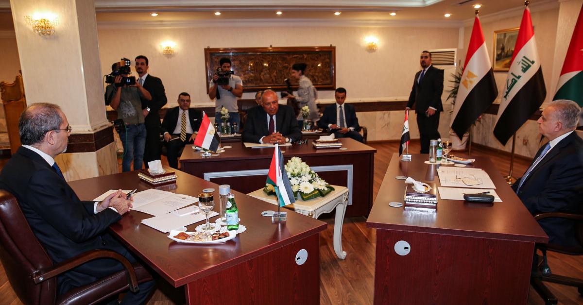 Egypt sends signal to Turkey by deepening ties with Jordan, Iraq - AL ...