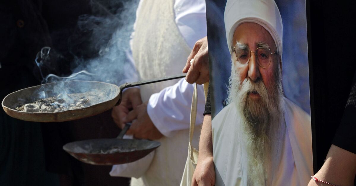 Yazidi spiritual leader Baba Sheikh dies at 87 - AL-Monitor: The Middle ...