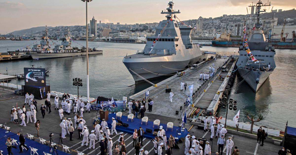 Israel receives advanced warship amid heightened tensions with Iran ...