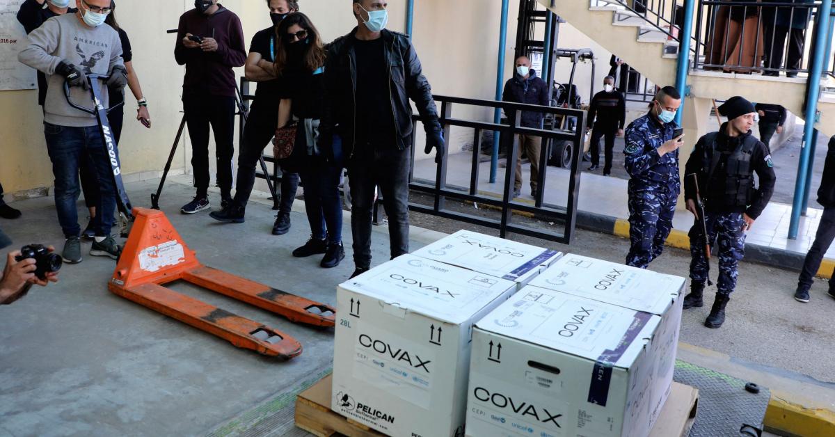 Palestinians receive first batch of vaccines through COVAX - AL-Monitor ...